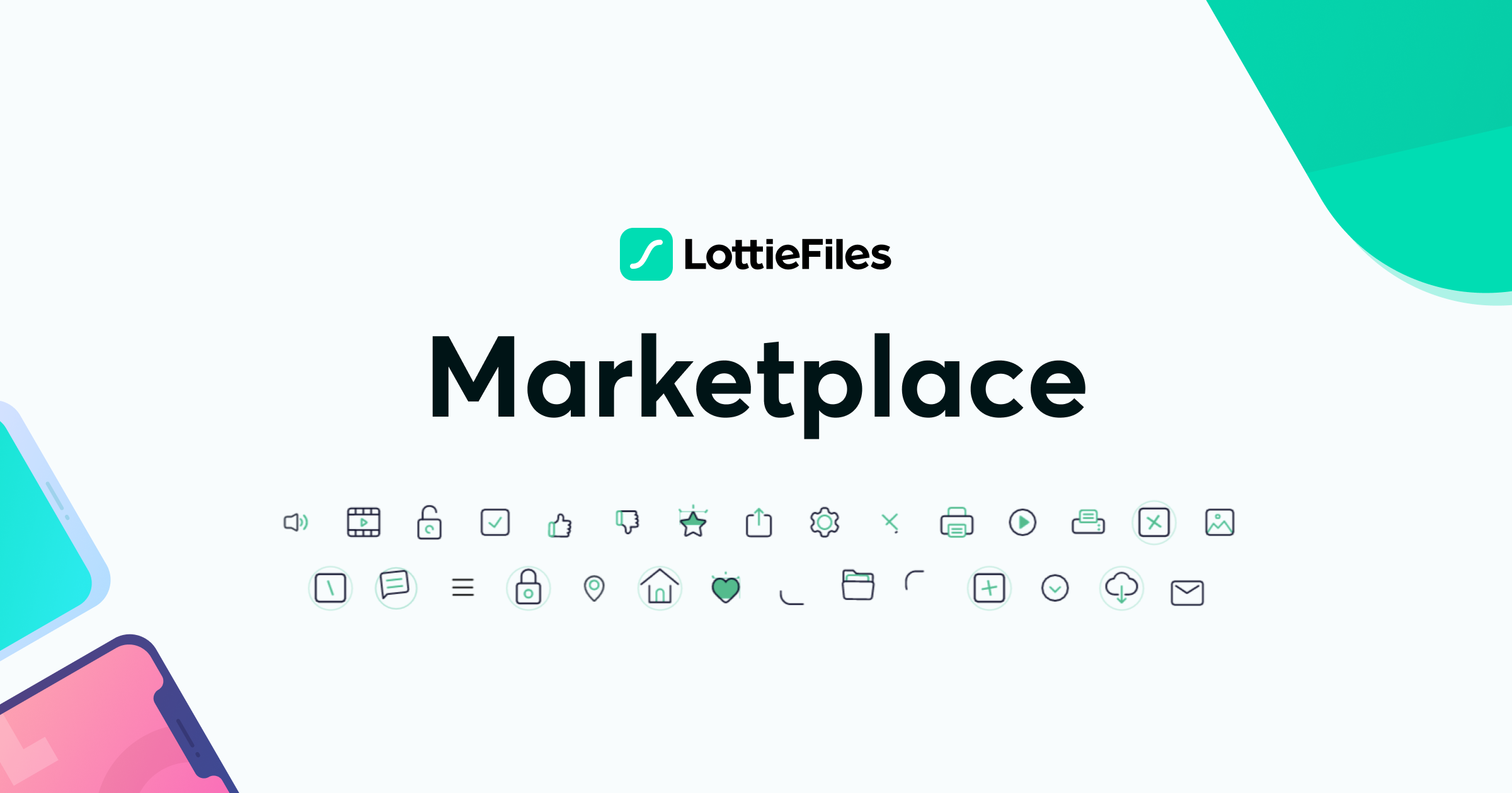 Lottie Marketplace - Premium Lottie animations designed for Web & Mobile